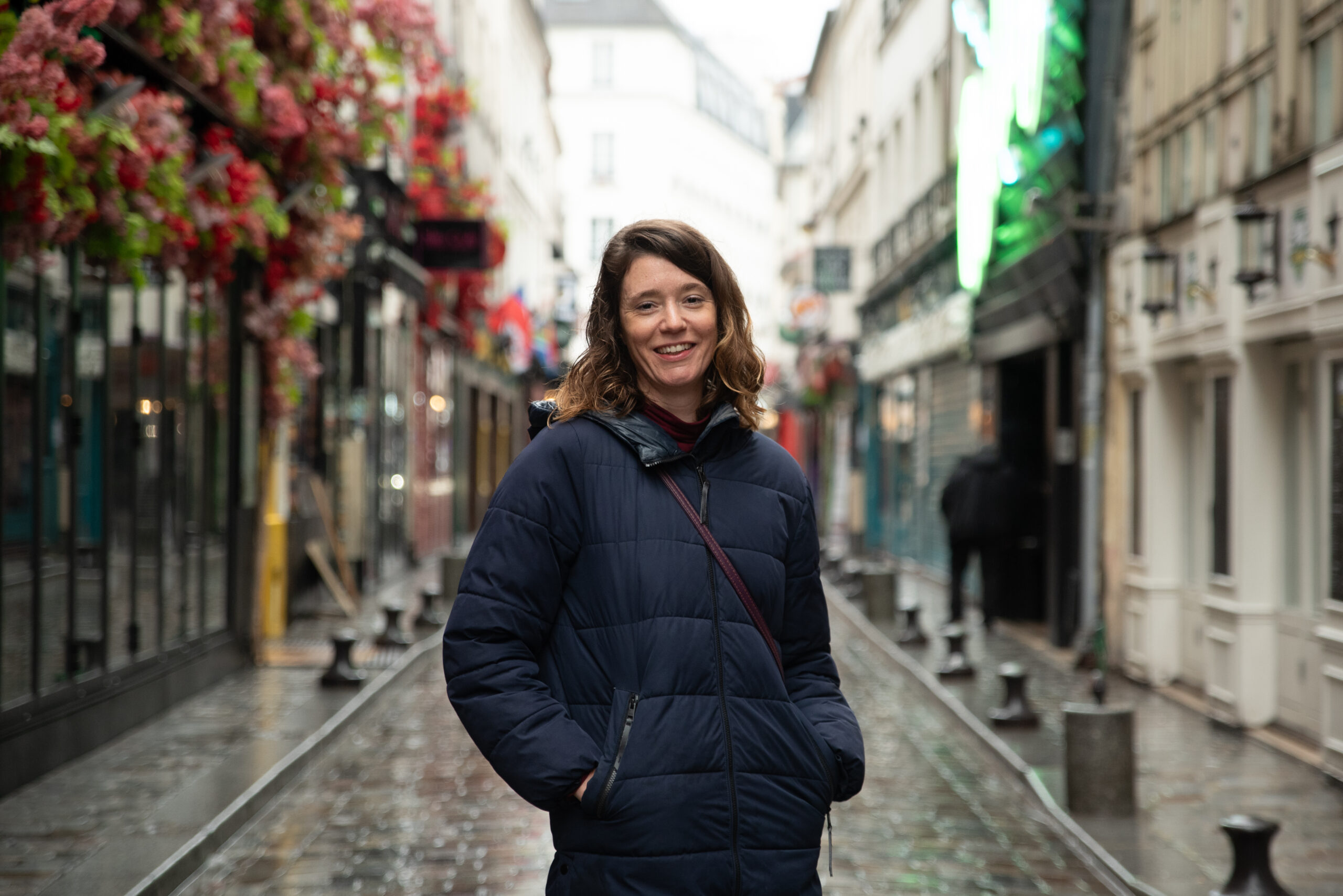 Christelle Cougnon, interprète de l'Agence i LSF